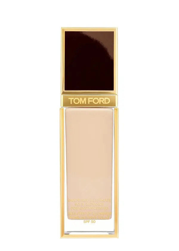 TOM FORD Shade And Illuminate Soft Radiance Foundation Spf 50, Buff, Flawless Finish, Lightweight Formula, All-day Wear - 2.0 Buff