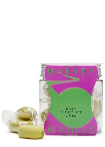 HARVEY NICHOLS Dark Limes 130g - Chocolate