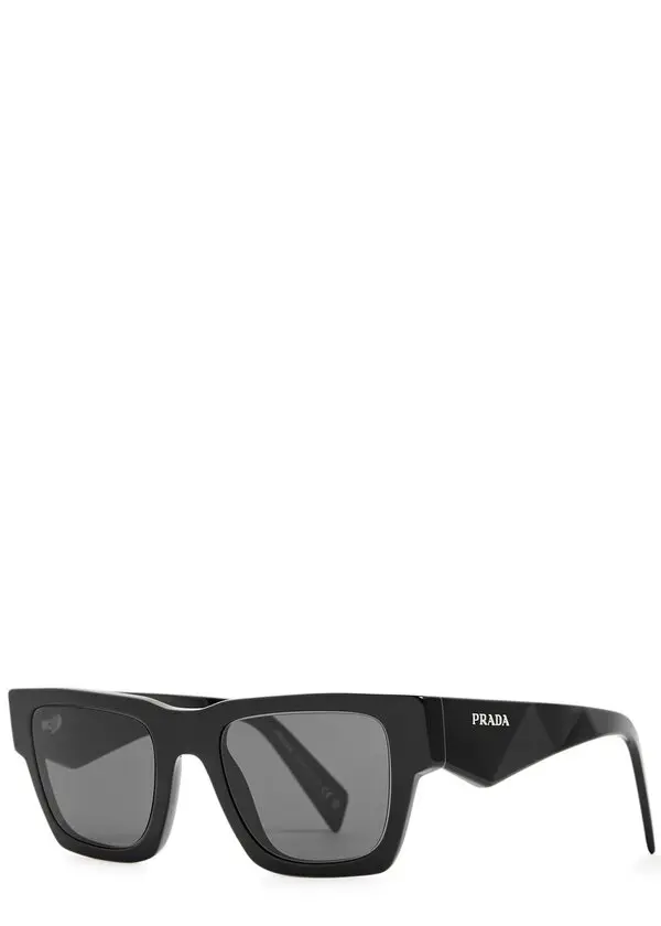 Prada Square-frame Sunglasses - Black