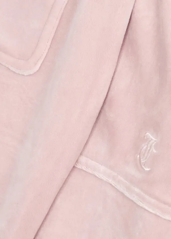 Juicy Couture Del Ray Logo Velour Sweatpants