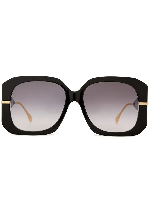 Fendi Graphy Square-frame Sunglasses