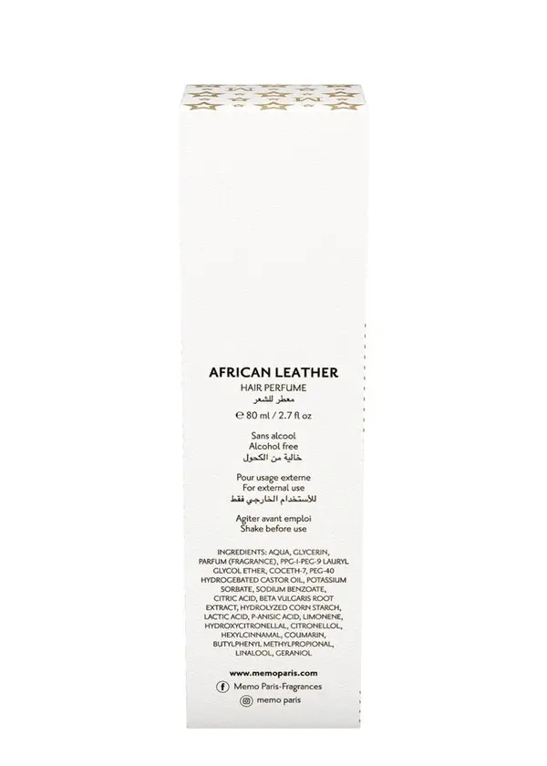 MEMO PARIS African Leather Hair Perfume