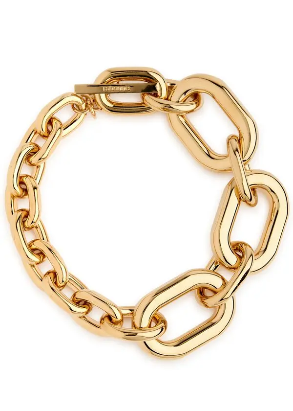 Rabanne Xl Link Chain Necklace - Gold