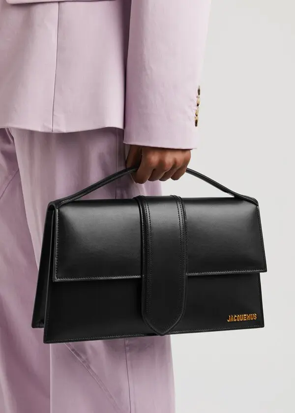 Jacquemus Le Bambinou Top Handle Bag - Black