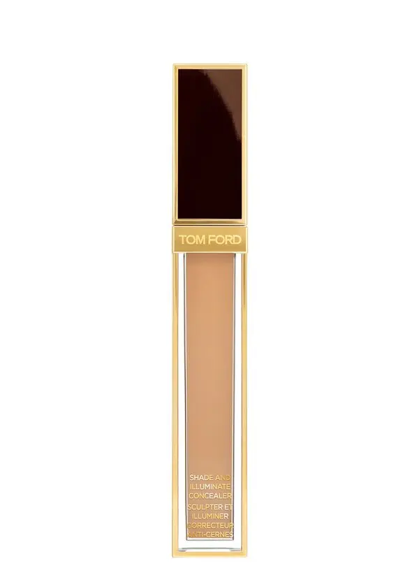 TOM FORD Shade And Illuminate Concealer, Tan, Full Coverage, Natural Look, Velvety Texture - 5w0 Tan