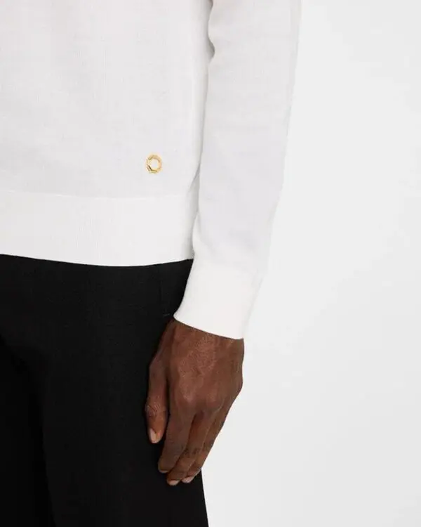 Stefano Ricci Cashmere Quarter-zip Polo Sweater - Beige