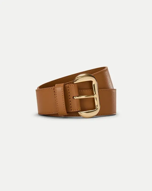 Veronica Beard Gavazzeni Women\'s Lidia Belt TAN Sz L NWT 190 Veronica Beard | Accessories | Veronica Beard Tan Leather  main image 2