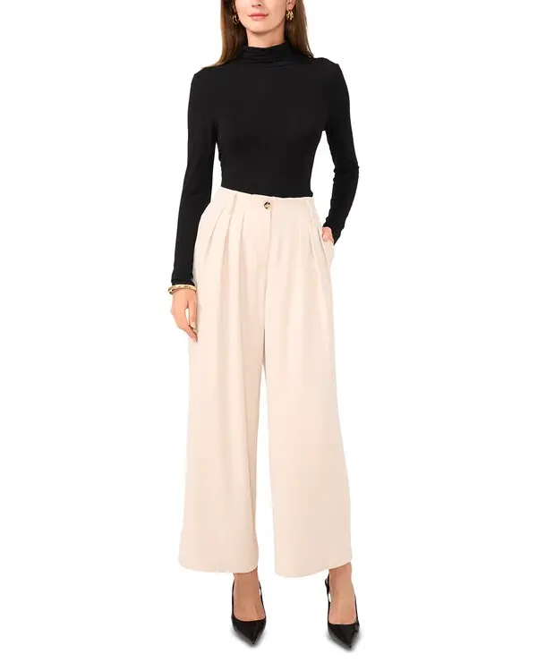 Vince Camuto Mid-rise Wide Leg Pants