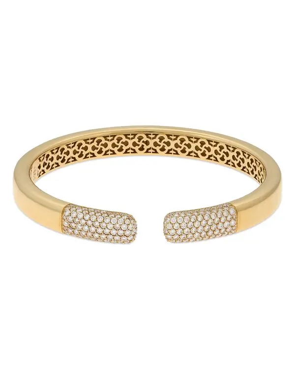CRIVELLI 18k Yellow Diamond Bangle Bracelet