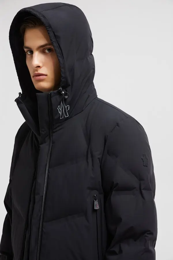 Moncler Arcesaz Hooded Down Jacket - Black | Editorialist