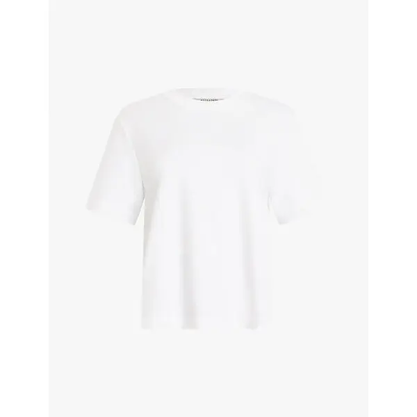 ALLSAINTS Lisa Relaxed-fit Short-sleeve Cotton T-shirt - White