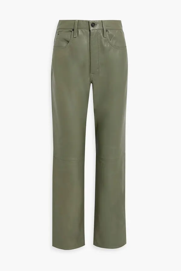 SLVRLAKE London Straight-leg Leather Pants
