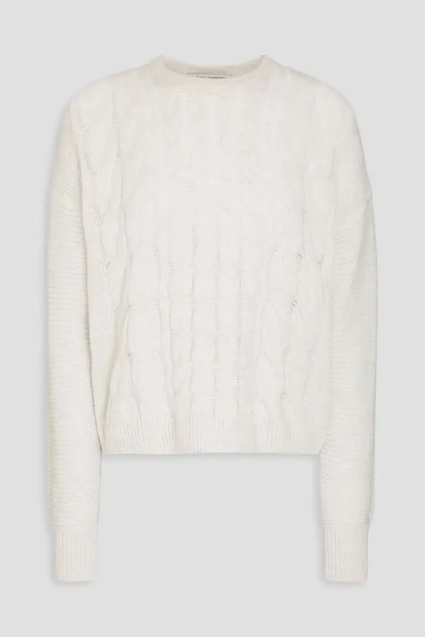 Autumn Cashmere Cable-knit Sweater