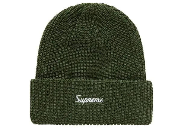 Supreme Loose Gauge Beanie - Green