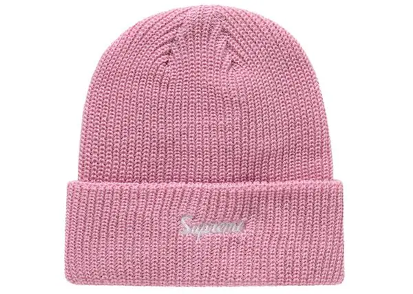 Supreme Loose Gauge Beanie - Pink
