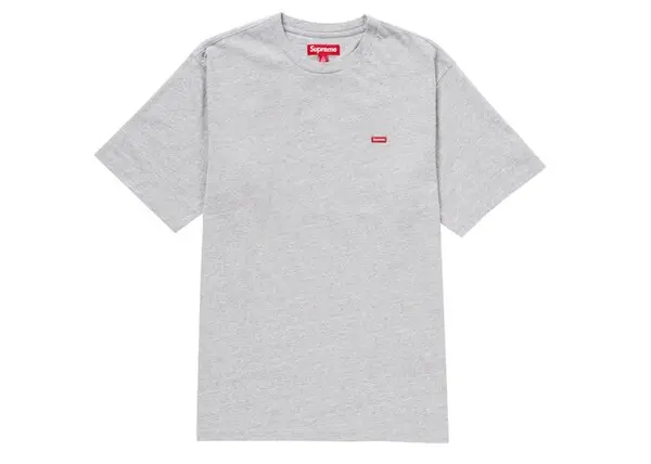 Supreme Small Box Tee Shirt - Heather Grey