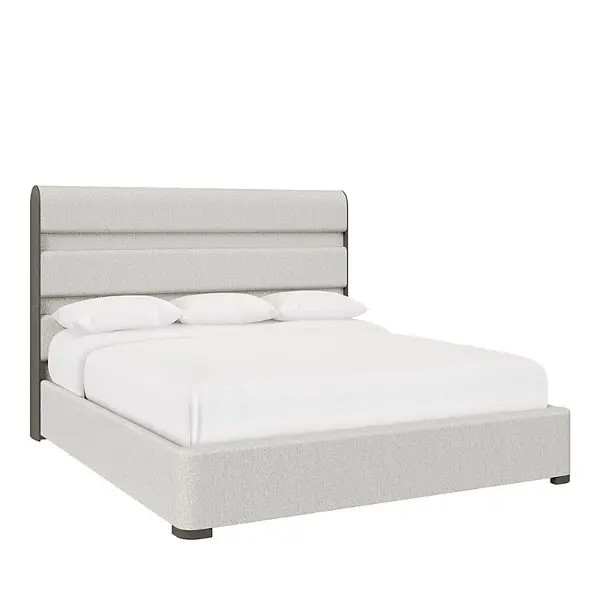 BERNHARDT Prado King Bed - Gray