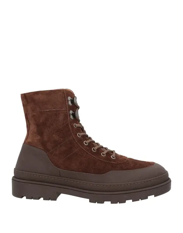 Brunello Cucinelli Lace-up Ankle Boots - Brown