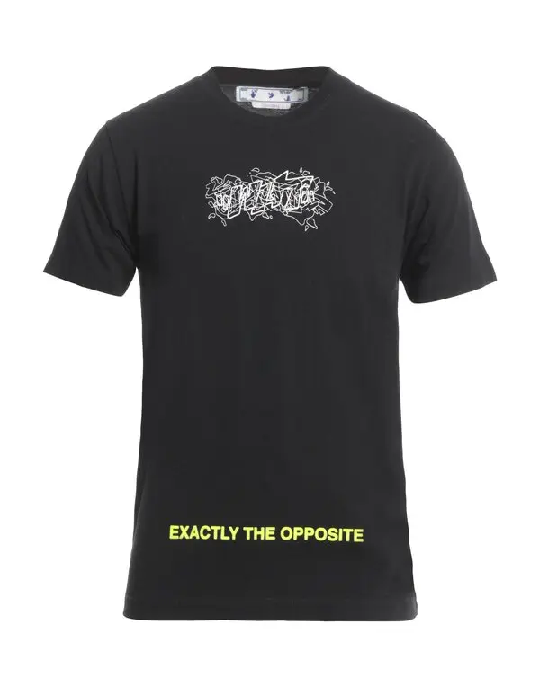 Off-White™ Off-White T-Shirt Size Cotton In Black - 87% Off