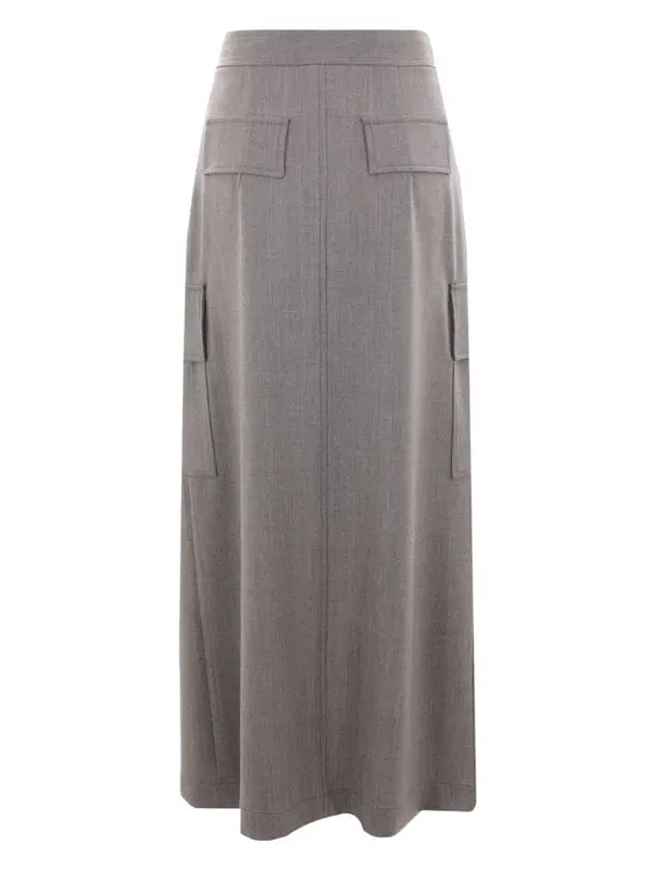 CRIDA MILANO Chioggia Midi Skirt