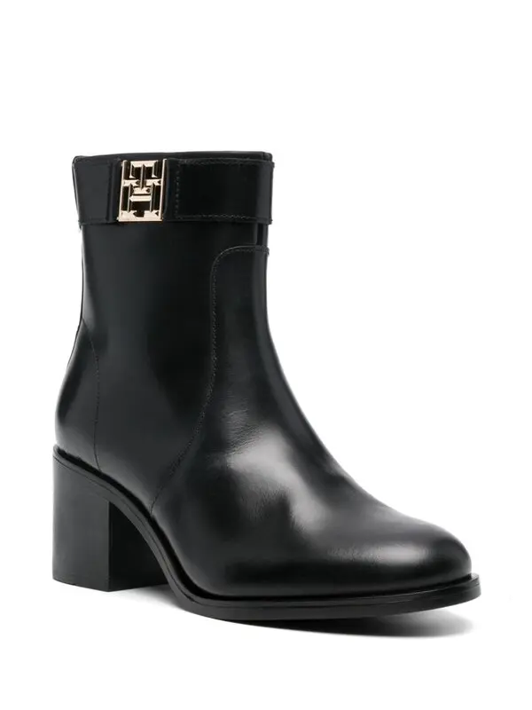 Tommy Hilfiger 65mm Logo-plaque Boots