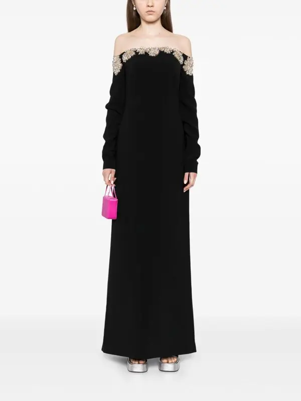 Costarellos Meline Gown - Black