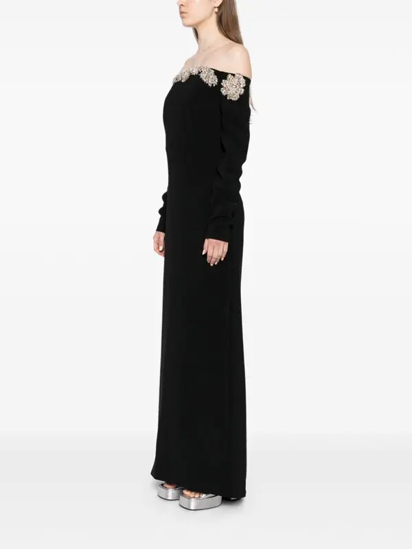Costarellos Meline Gown - Black