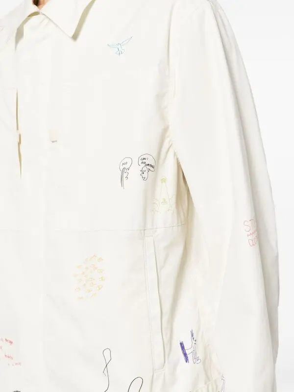 Undercover Graphic-print Long-sleeved Jacket