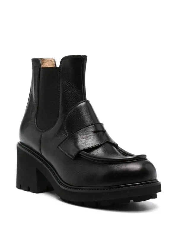 DOUCAL'S 75mm Penny-slot Ankle Boots