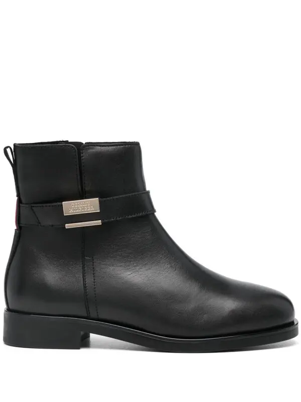 Tommy Hilfiger Leather Ankle Boots