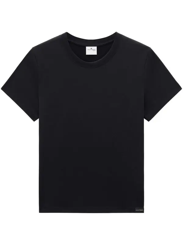 COURREGES Ac Straight T-shirt - Black