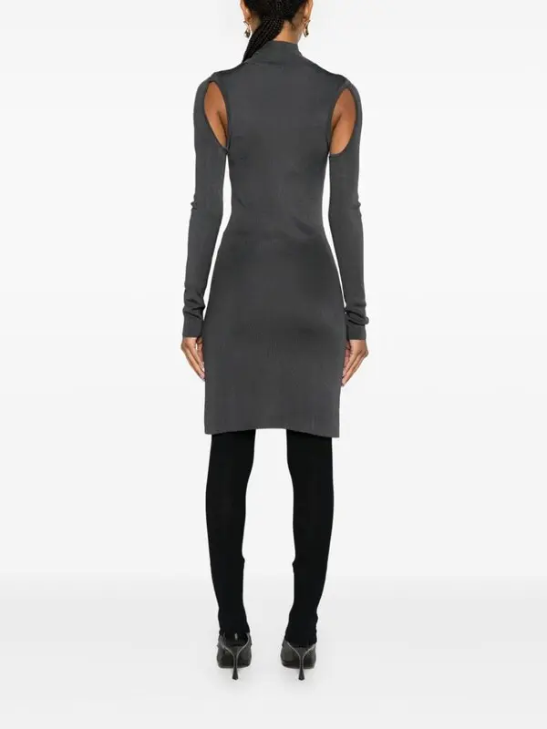 Helmut Lang Air Midi Dress - Grey