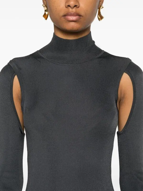 Helmut Lang Air Midi Dress - Grey