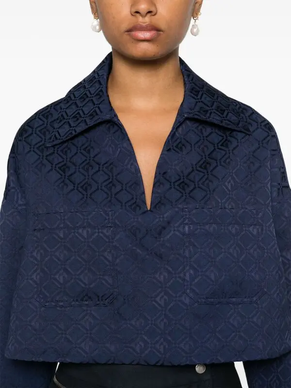 MARINE SERRE Moon Diamond Jacquard Vareuse