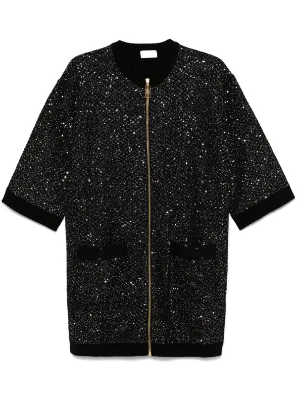 Elisabetta Franchi Sequin-embellished Mini Dress