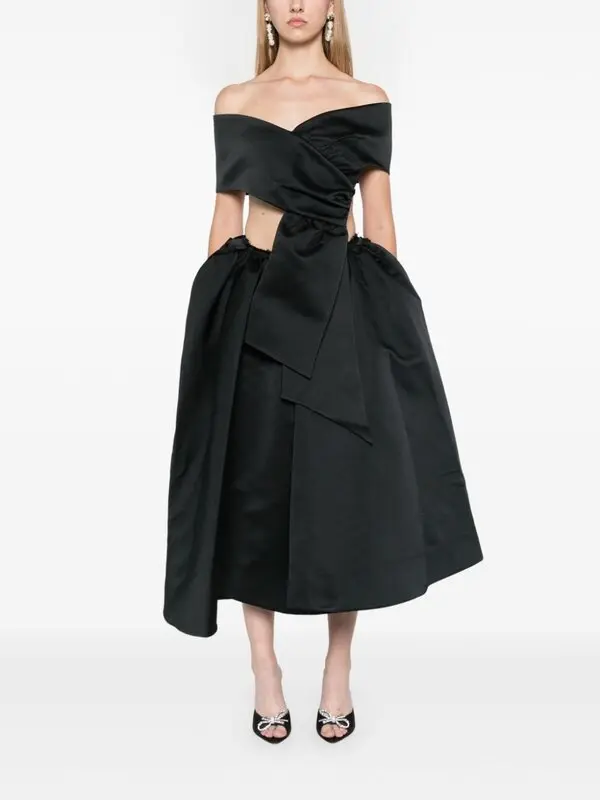 SHUSHU/TONG Irregular Midi Skirt