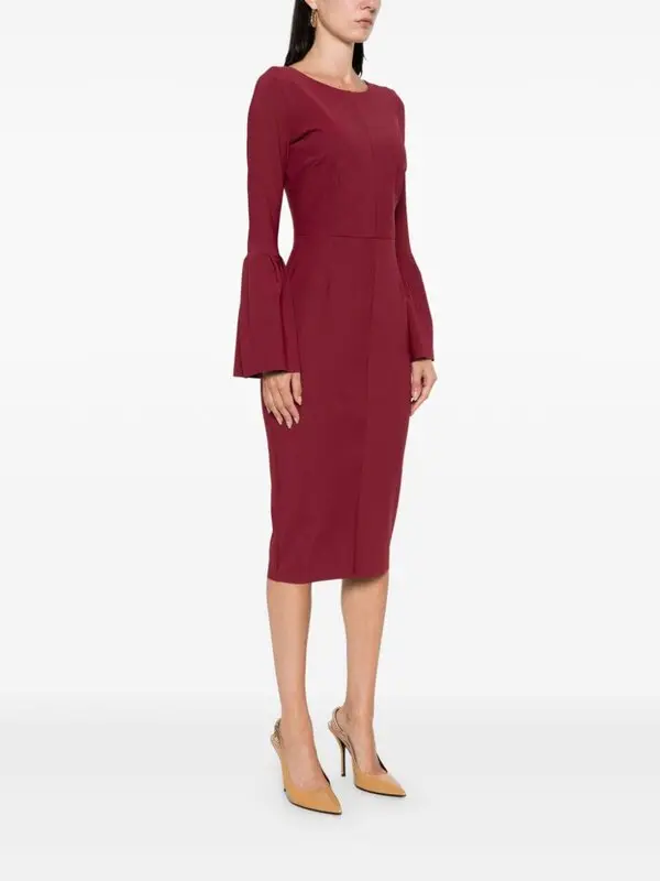 Chiara Boni La Petite Robe Petera Midi Dress - Red