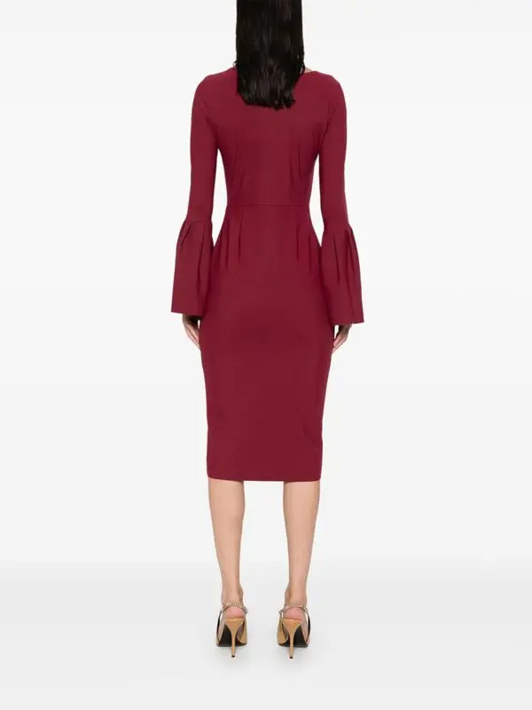 Chiara Boni La Petite Robe Petera Midi Dress - Red