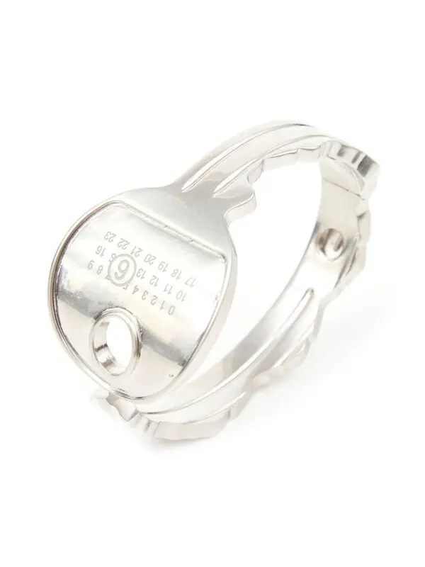 MAISON MARGIELA Finished Brass Key Cuff Bracelet