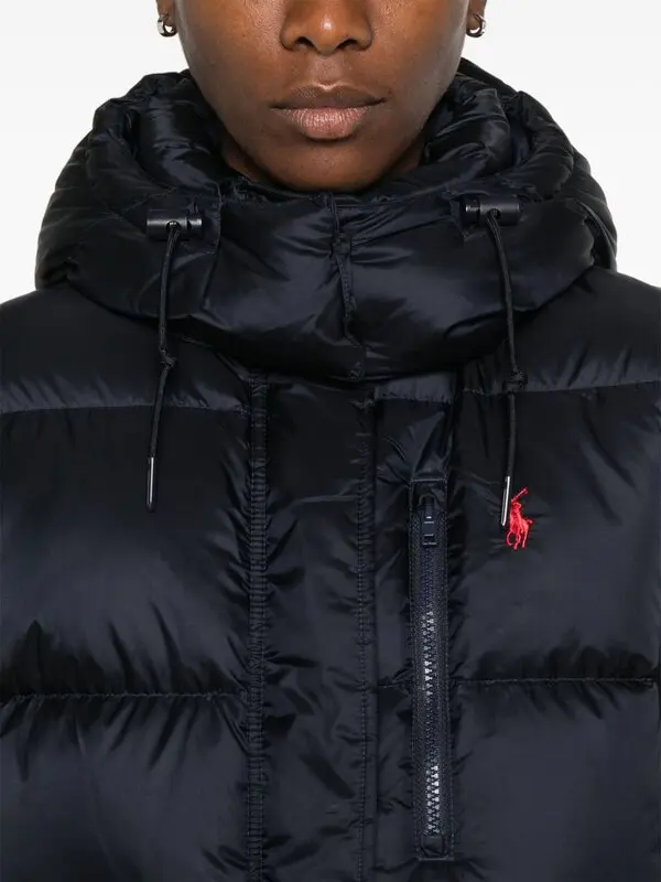 Polo Ralph Lauren Padded Hooded Puffer Jacket - Blue
