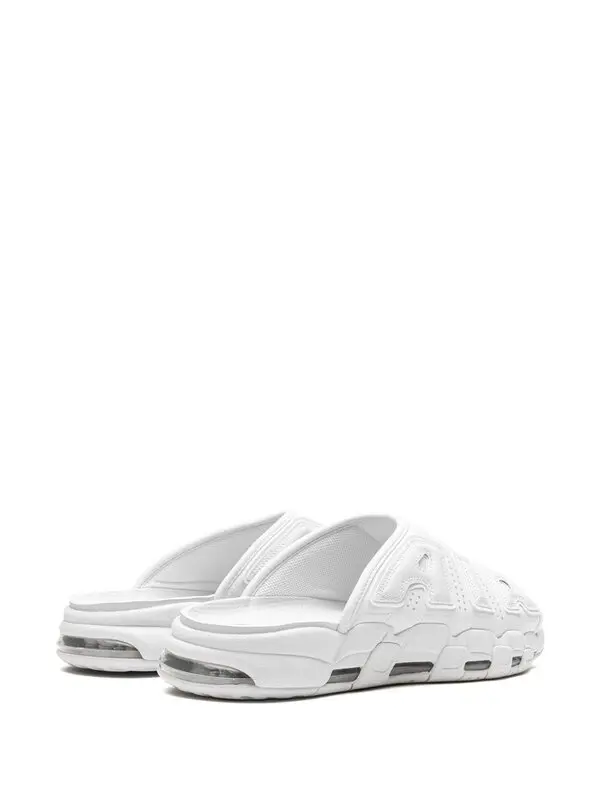 Nike More Uptempo Slides - White