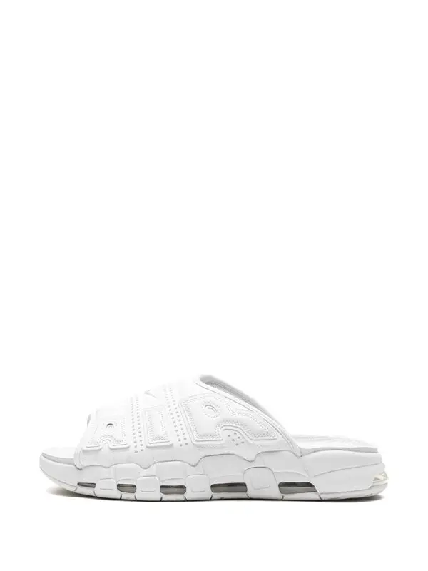 Nike More Uptempo Slides - White