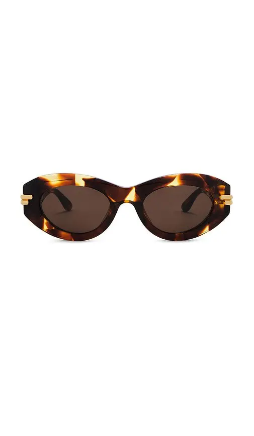 bottega veneta - Bottega Veneta Oval Sunglasses