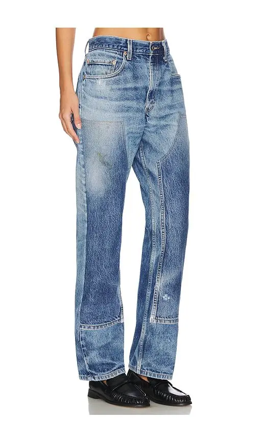 ALIGRACE Vintage Carpenter Jeans