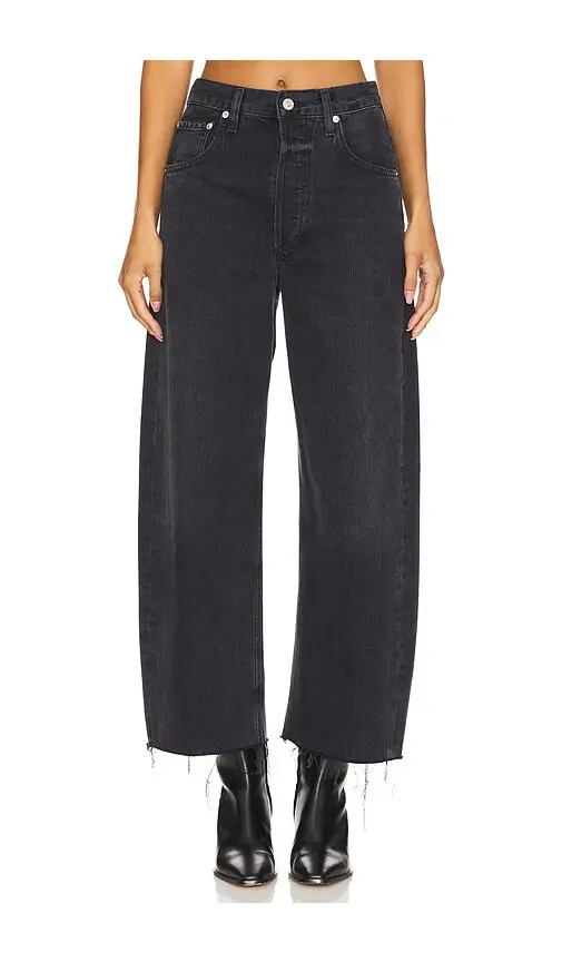 Citizens Of Humanity Ayla Crop Wide Leg Jeans - Bronson