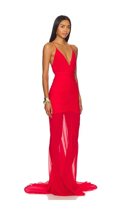 Giuseppe Di Morabito Gathered Dress With Train