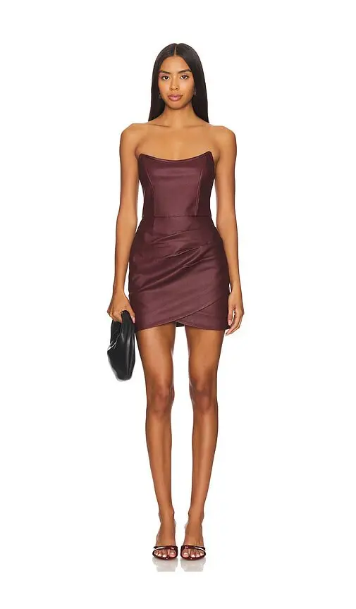 Retrofete James Dress - Coated Port