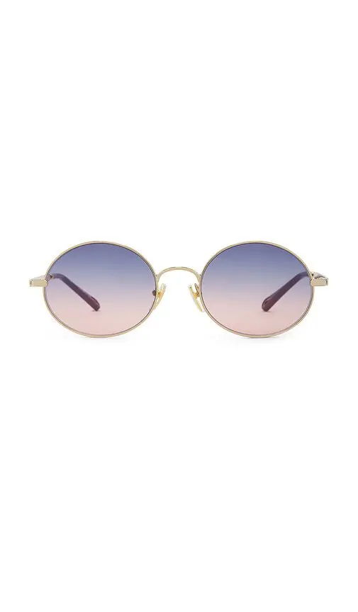 Chloé Aly Sunglasses - Gold & Blue