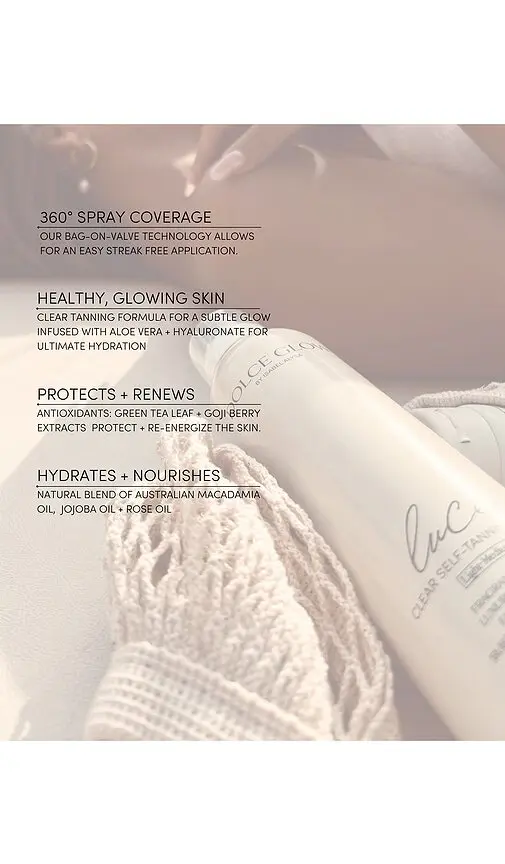 DOLCE GLOW BY ISABEL ALYSA Travel Luce Self-tanning Mist