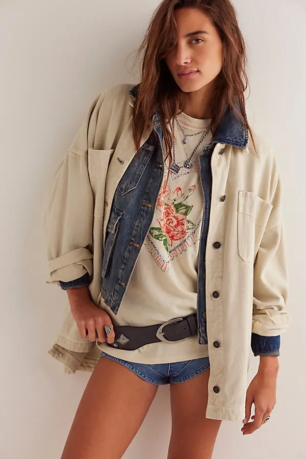 Free People We The Free Love Rose Tee